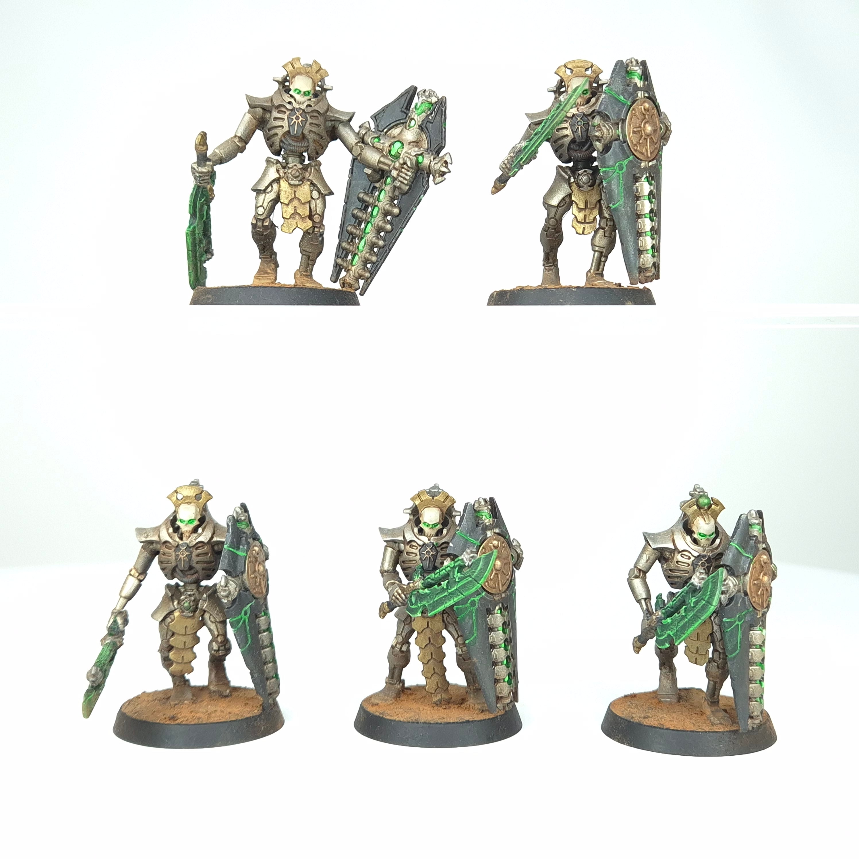 Painted Lychguard - Sautekh - Necrons - Warhammer 40k – Wargame Wares