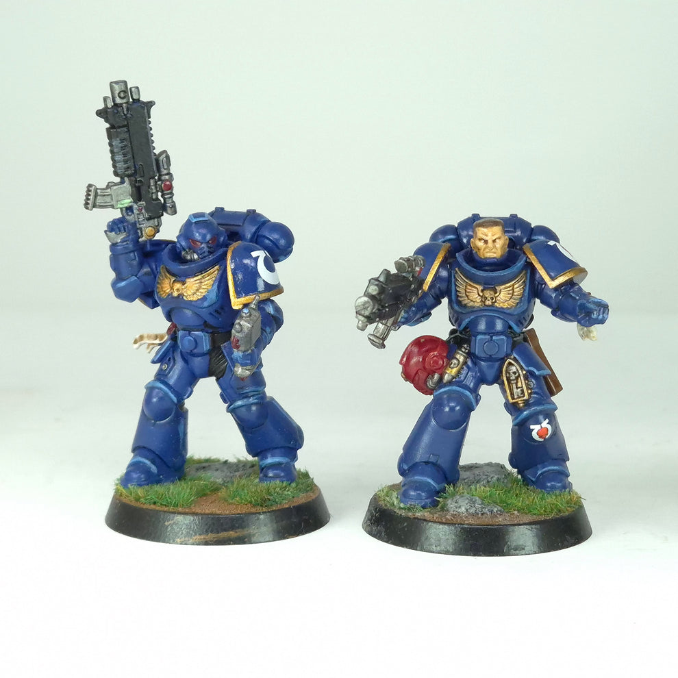 Painted Intercessors - Ultramarines - Warhammer 40k – Wargame Wares