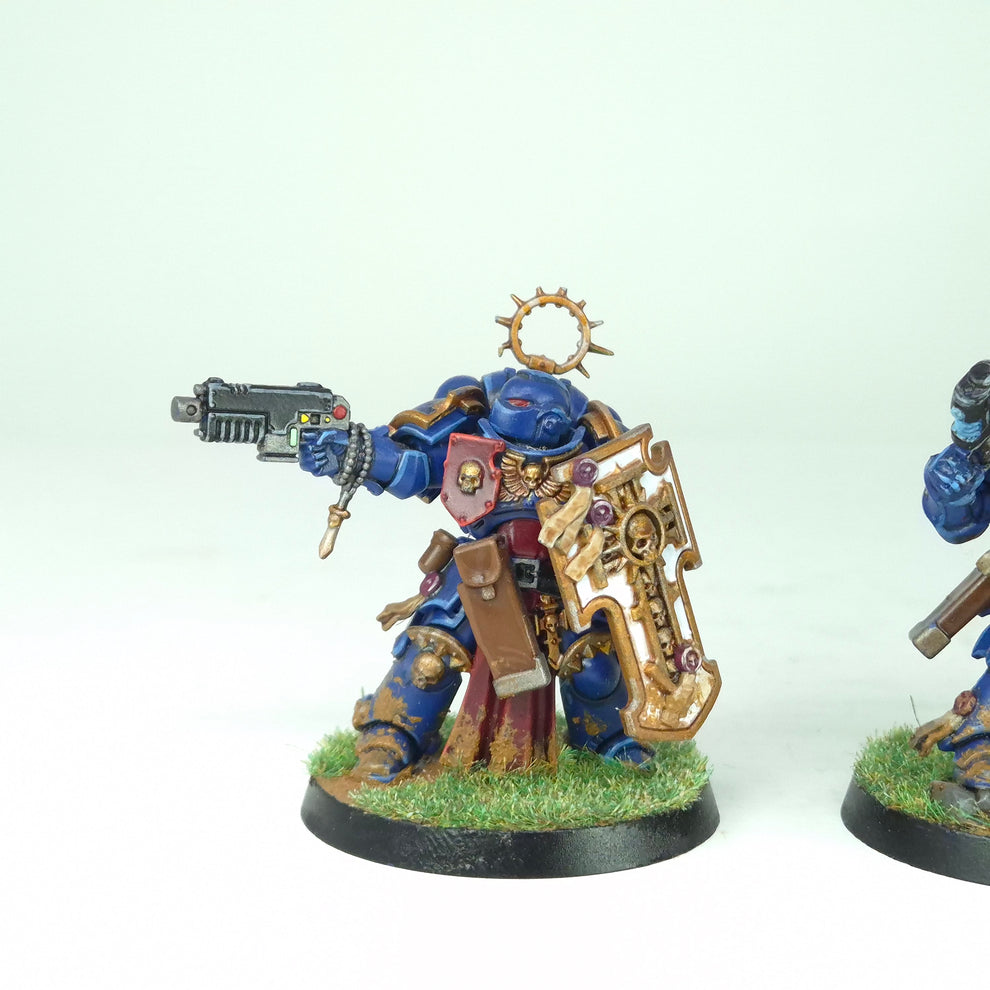Painted Bladeguard Veterans - Ultramarines - Warhammer 40k – Wargame Wares